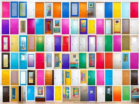 Personalize Sua Porta Com Adesivos Decorativos