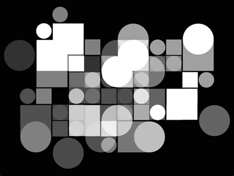 Circles Dots And Squares Taking Different Alternating Positions Both
