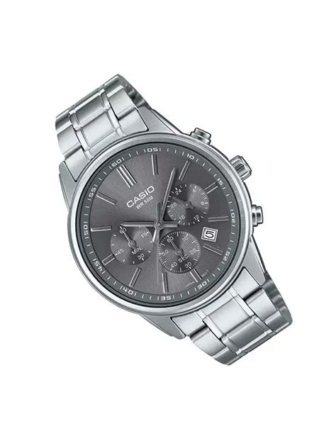 Casio นาฬิกาข้อมือ Mtp E515d 8avdf สีเทา ลด 15 0 Central Online