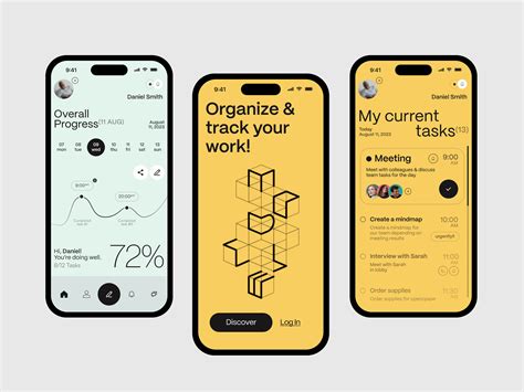 Task Organizer Mobile App By Sam Halpert For Awsmd On Dribbble
