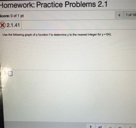 Homework Practice Problems 2 1 Core 0 Of 1 Pt