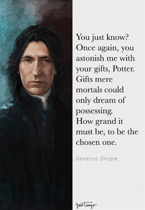 15 Of The Best Snape Quotes From Harry Potter Yourtango