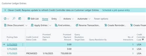Clever Dynamics Credit Control Interactions