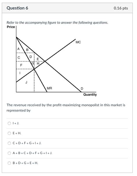 Solved Question 7 0 16 Pts Refer To The Accompanying