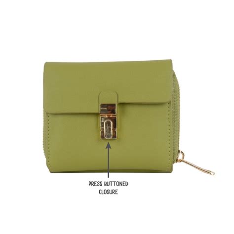 Baggit Flourish Green Wallet S Buy Baggit Flourish Green Wallet S Online At Best Price In