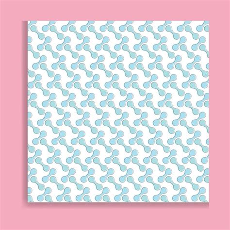 Seamless Abstract Modern Geometric Circle Line Pattern Vector