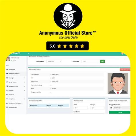 Aplikasi Berbasis Web Pembayaran Spp Dengan Framework Codeigniter