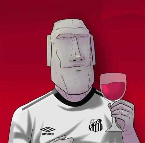 Fino Señor With Santos Jersey Fino Señores 🗿 Moai Head Emoji And 🍷 Wine Glass Emoji Know