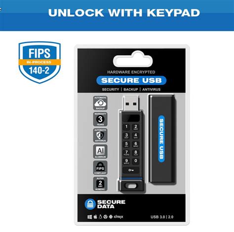SecureUSB KP Hardware Encrypted USB Flash Drive Review
