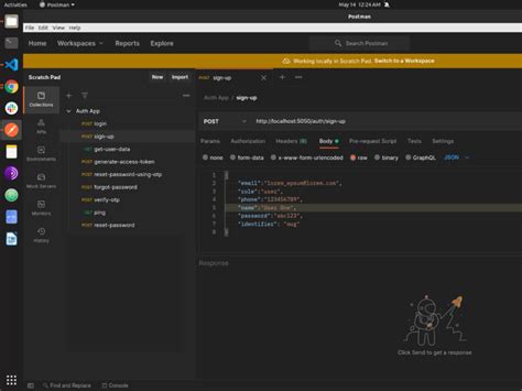 A Secured User Authentication Backend App With Postman Collection In Nodejs Upwork