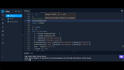 Higher Lower Game With Python Youtube