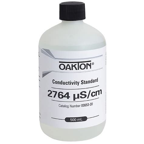 Conductivity Calibration Solution 2764μs Cole Parmer™ Quantity 500ml