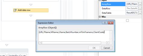 Receiving Runtime Error While Adding Row In The Table Activity Add Data Row Help Uipath