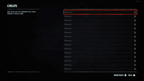Red Dead Cheat Codes Codes De Triche Red Dead Redemption 2 Bimj