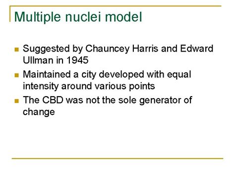A Closer Look At Urban Systems Models Omg
