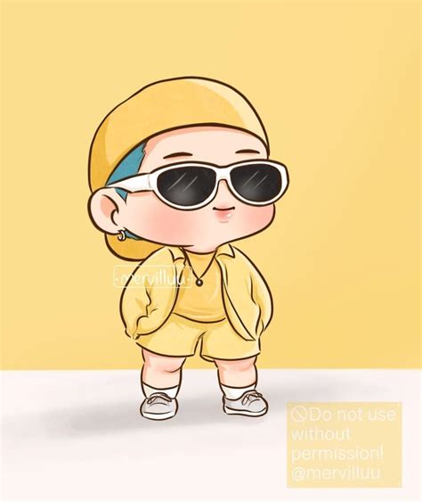 Bts Dynamite Chibi Drawing Btsmayr