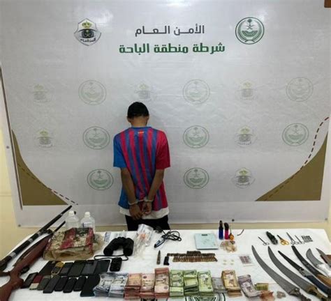 وكرًا للممنوعات ضبط مواطن بتهمة ترويج المخدرات في الباحة