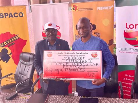 Fespaco 2023 La Lonab Offre 50 Millions Toutes Les Actualités Dafrique