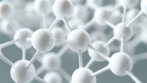 White Abstract Network Structure On White Background Stock Image
