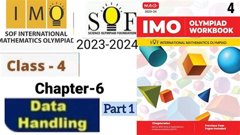 𝗖𝗟𝗔𝗦𝗦 𝟰𝗖𝗵𝗮𝗽𝘁𝗲𝗿 𝟲𝗗𝗮𝘁𝗮 𝗛𝗮𝗻𝗱𝗹𝗶𝗻𝗴𝗣𝗮𝗿𝘁 𝟭 𝗜𝗻𝘁𝗲𝗿𝗻𝗮𝘁𝗶𝗼𝗻𝗮𝗹 𝗠𝗮𝘁𝗵 𝗼𝗹𝘆𝗺𝗽𝗶𝗮𝗱 𝟮𝟬𝟮𝟯 𝟮𝟬𝟮𝟰matholympiad