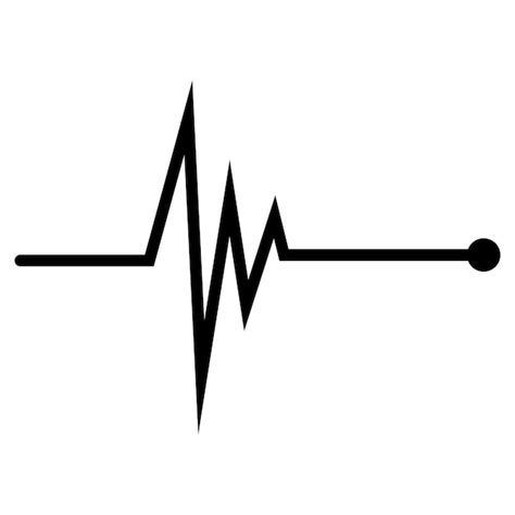 Premium Vector Art Design Health Heartbeat Medical Pulse Vector Template