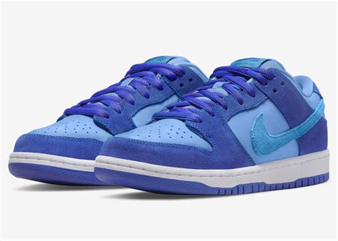 Nike Sb Dunk Low Blue Raspberry Дата релиза фото где купить