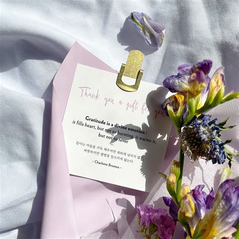 땡큐 기프트 빈티지 카드 디자인 전단지·포스터·인쇄물 포트폴리오 크몽