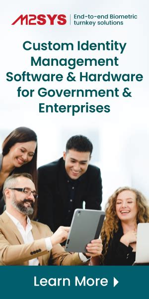 Best Biometric Scanners For Secure Identity Management An Overview Of M2sys Solutions Digital