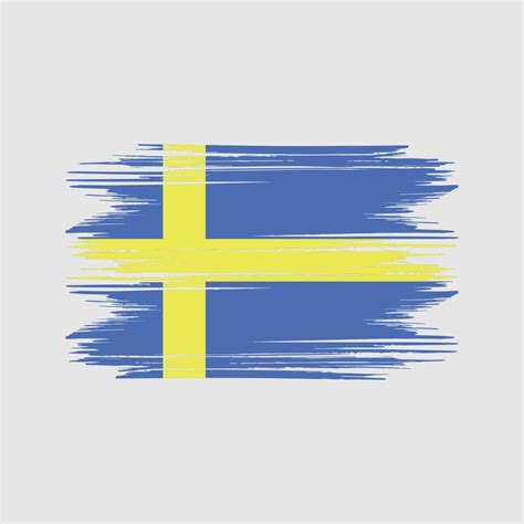 Sweden Flag Design Free Vector 11383200 Vector Art At Vecteezy