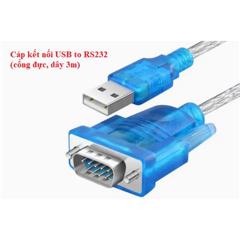 Dây Cáp Chuyển đổi Usb To Rs232 Dây Dài 3m đầu đực Cái Shopee Việt Nam