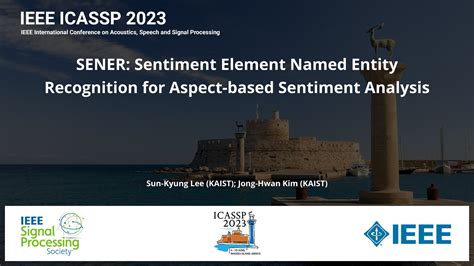 Sener Sentiment Element Named Entity Recognition For Aspect Based