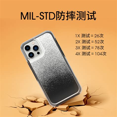 Otterbox美国iphone13防摔手机壳适用苹果13promax透明保护套iphone14全包情侣壳时尚炫彩几何外壳虎窝淘