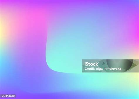 홀로그램 배경입니다 금속 홀로그래피 템플릿 홀로그램 그라데이션 무지개 빛깔의 질감 블러 글리터 최소한의 종이 빈티지 커버 블루