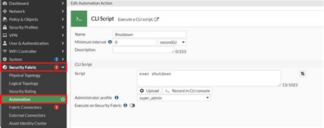 Technical Tip How To Properly Shut Down Or Reboot Fortinet Community