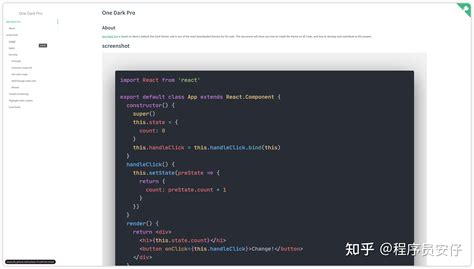 10 款最佳 Vs Code 主题 你用过几个 知乎