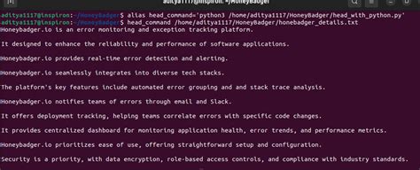 building command line applications in python honeybadger developer blog
