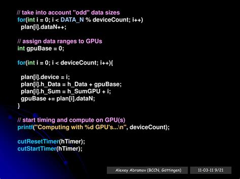 Ppt Programming Of Multiple Gpus With Cuda And Qt Library Powerpoint