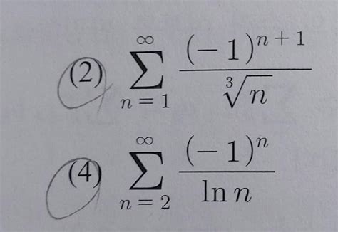 solved determine whether the next series converges and