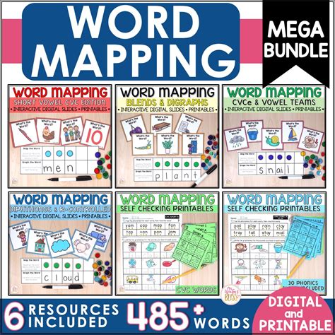 Word Mapping Activities Connecting Phonemes To Graphemes Artofit