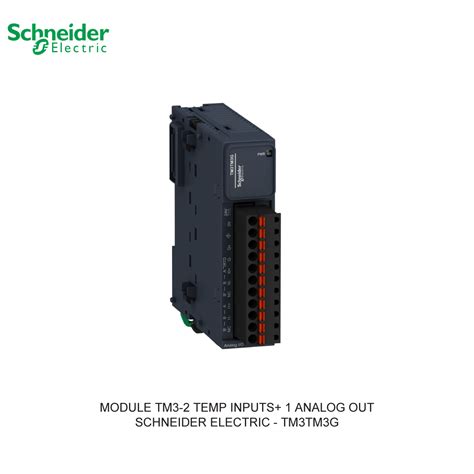 Module Tm3 2 Temp Inputs 1 Analog Out