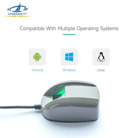 Hf4000 Optical Android Fingerprint Scanner Hfsecurity Biometric Solution