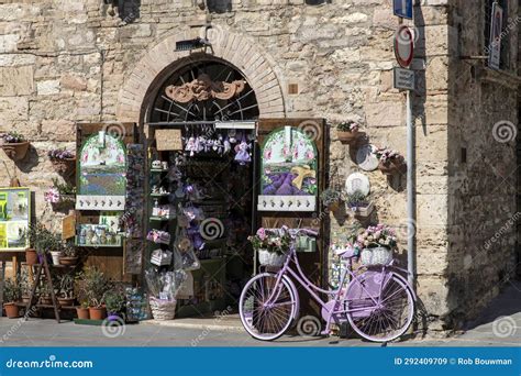 Shop In Assisi Stock Image Image Of Architecture Holiday 292409709