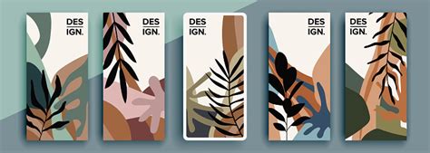 소셜 네트워크 스토리 벡터 일러스트레이션을 위한 트렌디한 편집 가능한 템플릿입니다 소셜 미디어를 위한 디자인 배경 Brand