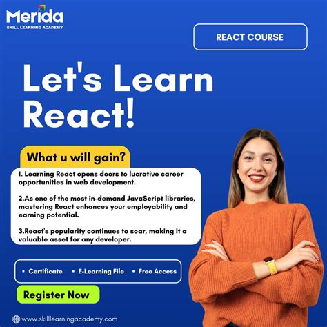 Boost Your Tech Career With Skill Learning Academys React Course Merida Skill Learning