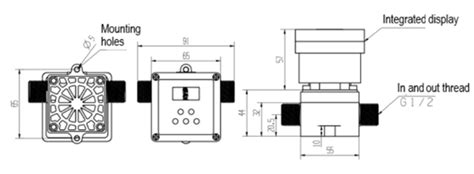 Small Flow Meter For Corrosive Liquid Silver Automation Instruments Ltd