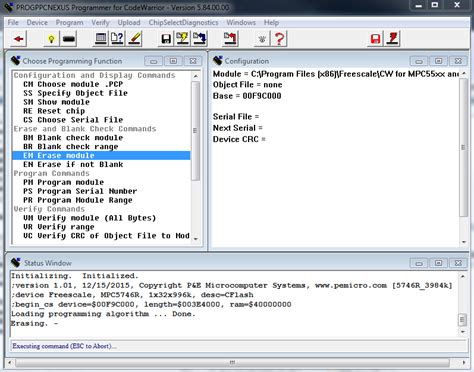 Error Loading Programming Algorithm Nxp Community