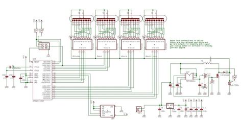 Building An Arduino Nixie Clock The Schematic