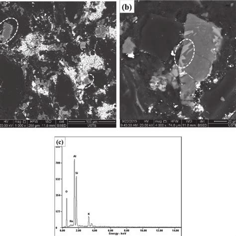 Microstructure Of The Sio2 Grain Of The Sample P2 In The Hearth