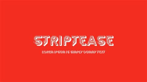 Striptease Font Download Free For Desktop Webfont