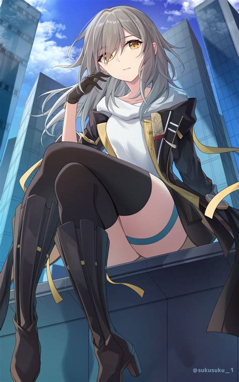 Trailblazer And Stelle Honkai And More Drawn By Sukuemon Danbooru